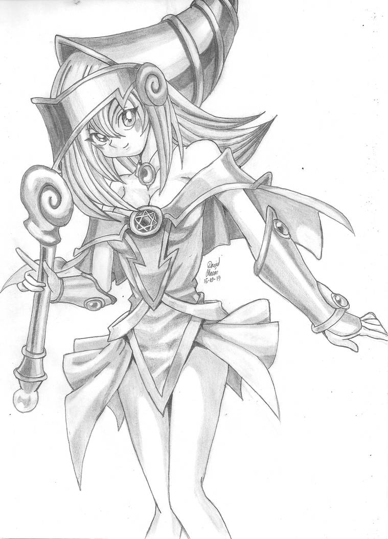 Dark Magician Girl By Greatmurasameliger On Deviantart