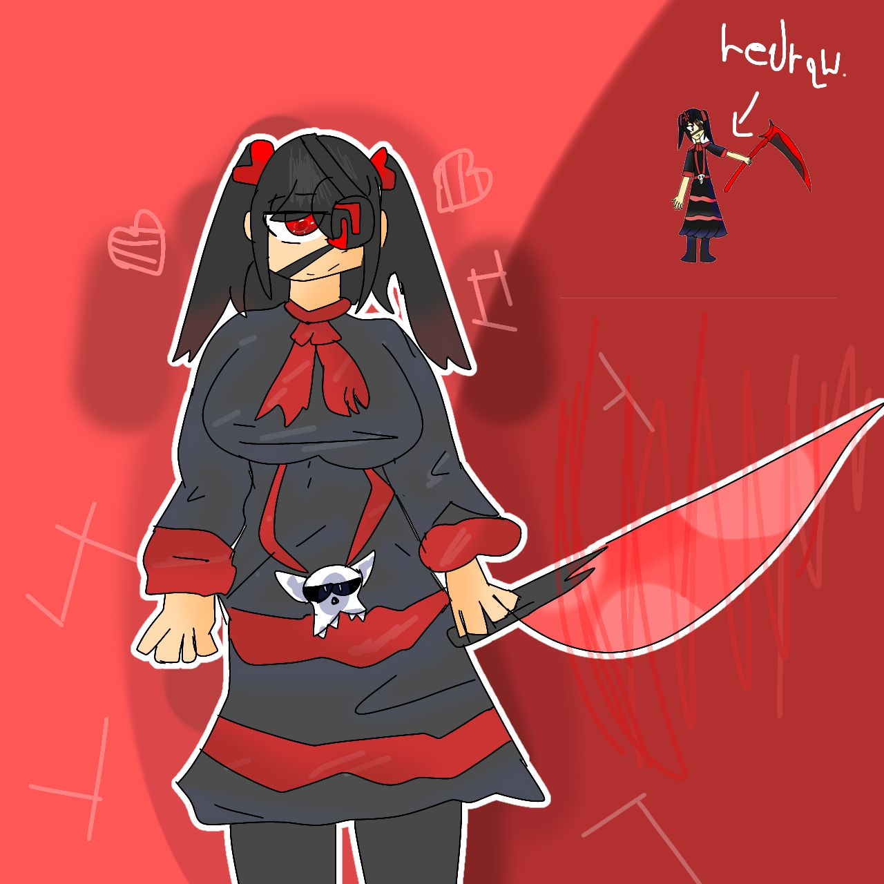 Redraw My Old Oc From 1 Year Ago By Nil272 On Deviantart