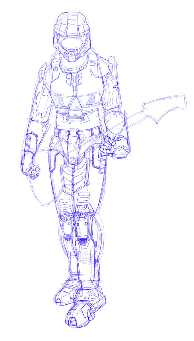 Master Cheif on Bass by PsychoDikdik on DeviantArt