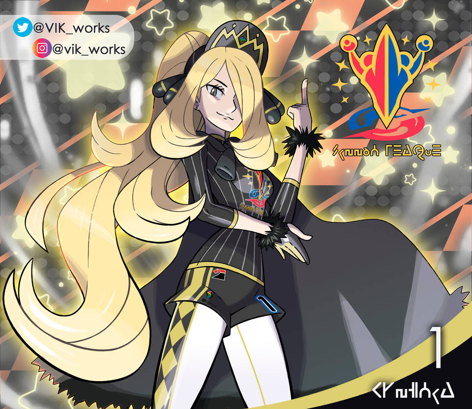 Pokemon Sinnoh League Cynthia By Vikworks On Deviantart