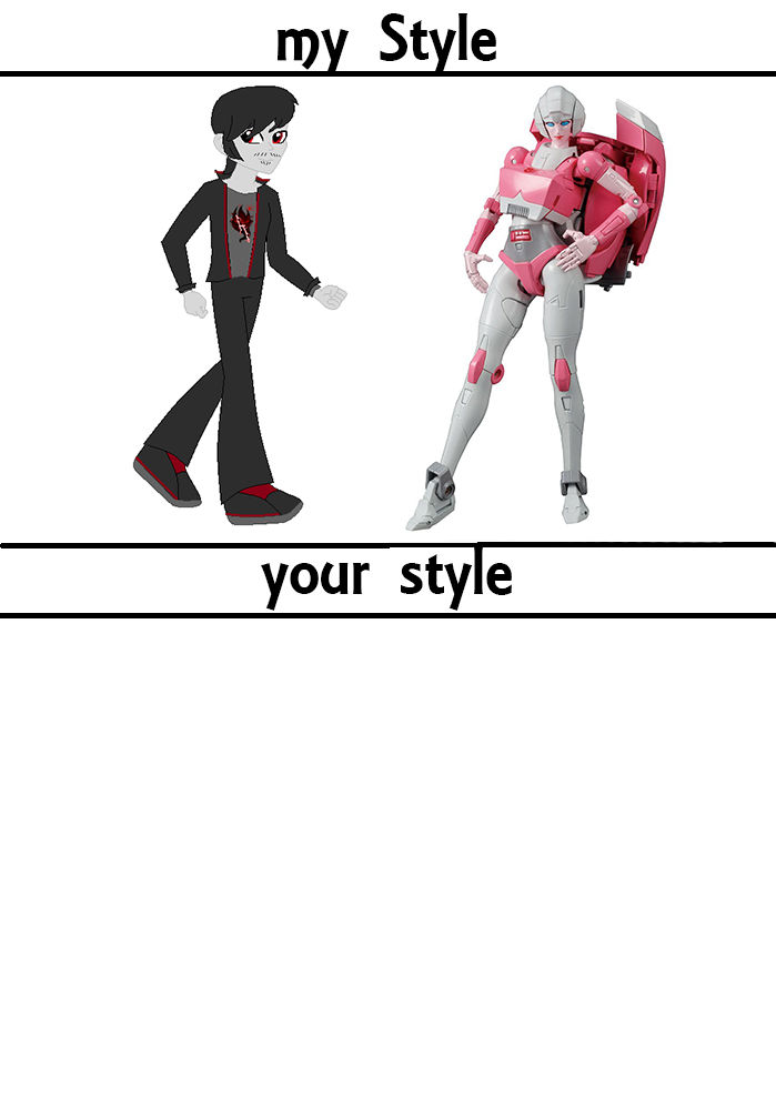 Collab Flame Meets G1 Arcee By Megatron Returns On Deviantart