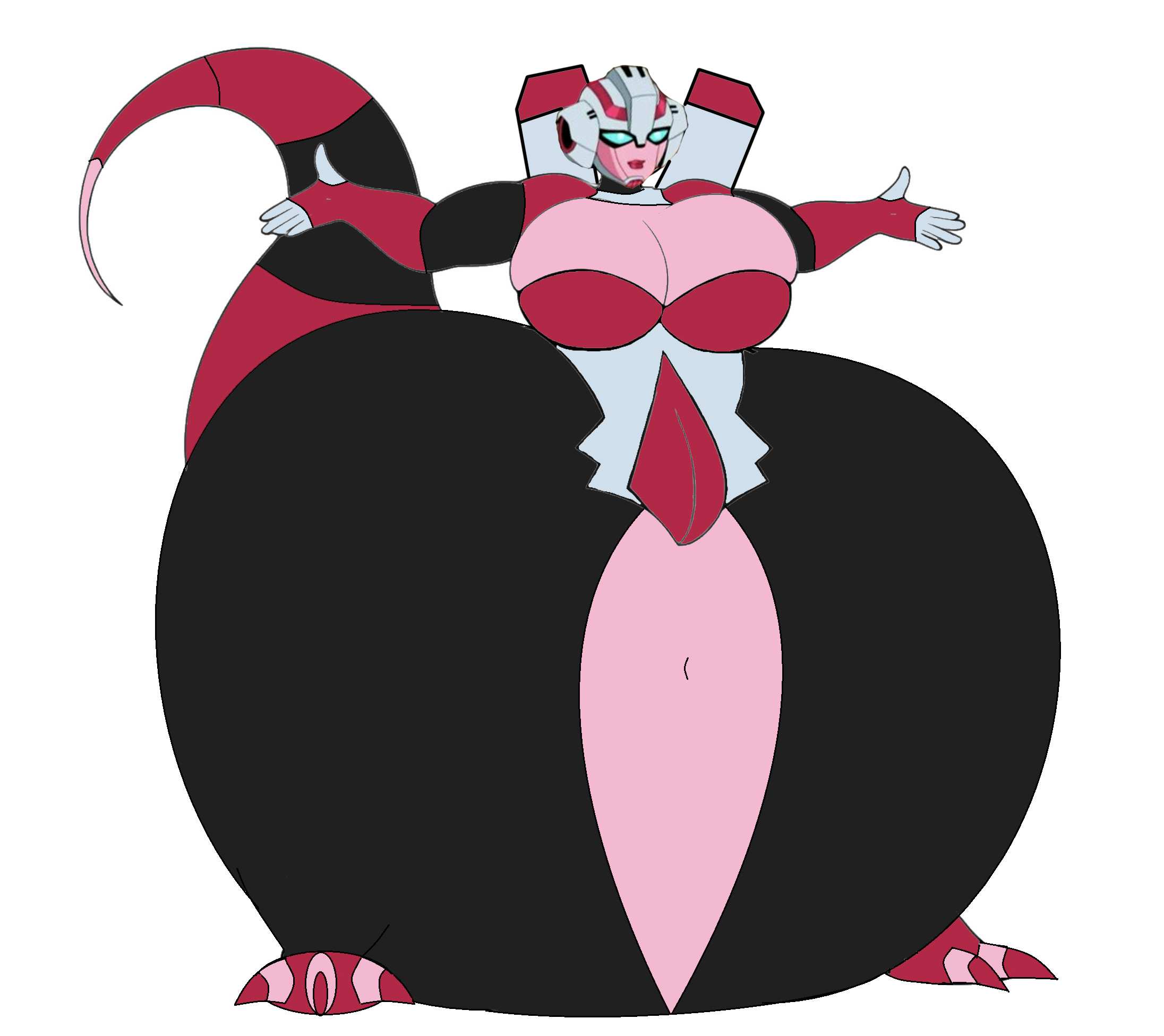 Arcees Heavy Bottom Dragon Form By Megatron Returns On Deviantart