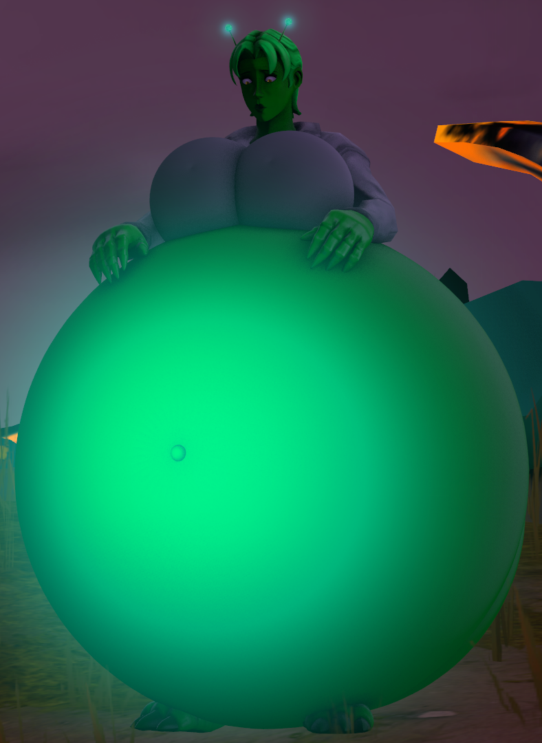 An Alien Pregnant Balloon Femscout By Megatron Returns On Deviantart