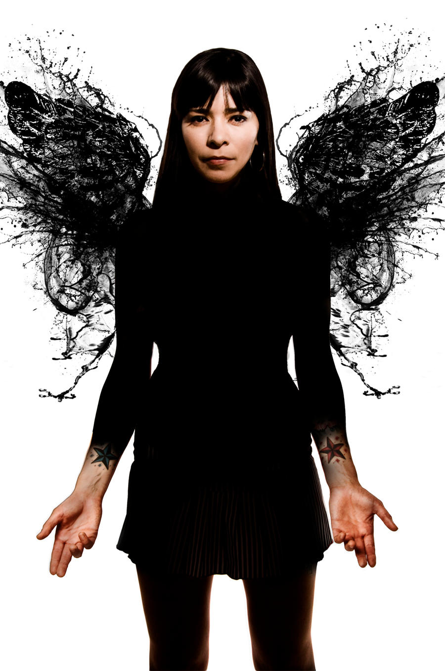 Inked Angel By Mralarcon On Deviantart