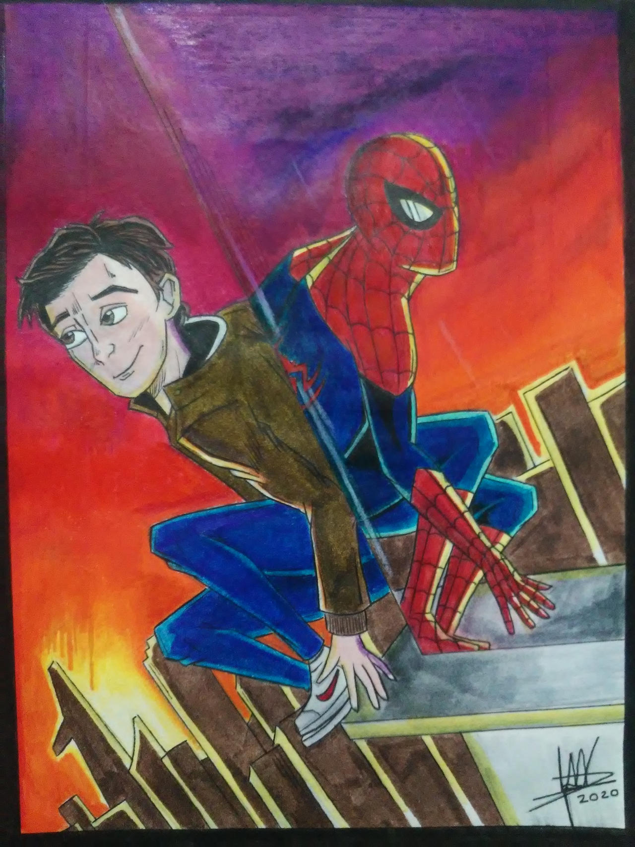 Spider-man By Joancarrington14 On Deviantart