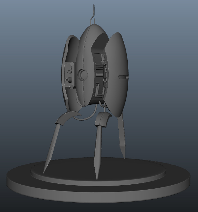 Aperture Turret Model Critique Ready By Rwasher On Deviantart