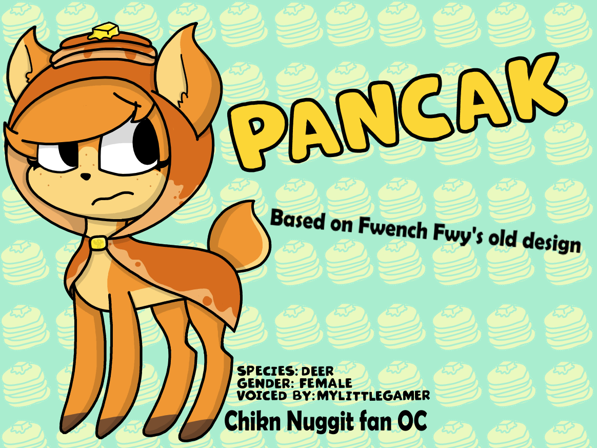 Pancak (Chikn Nuggit OC) by MyLittleArtist2468 on DeviantArt Pancak (Chikn Nuggit OC) by MyLittleArtist2468 on DeviantArt