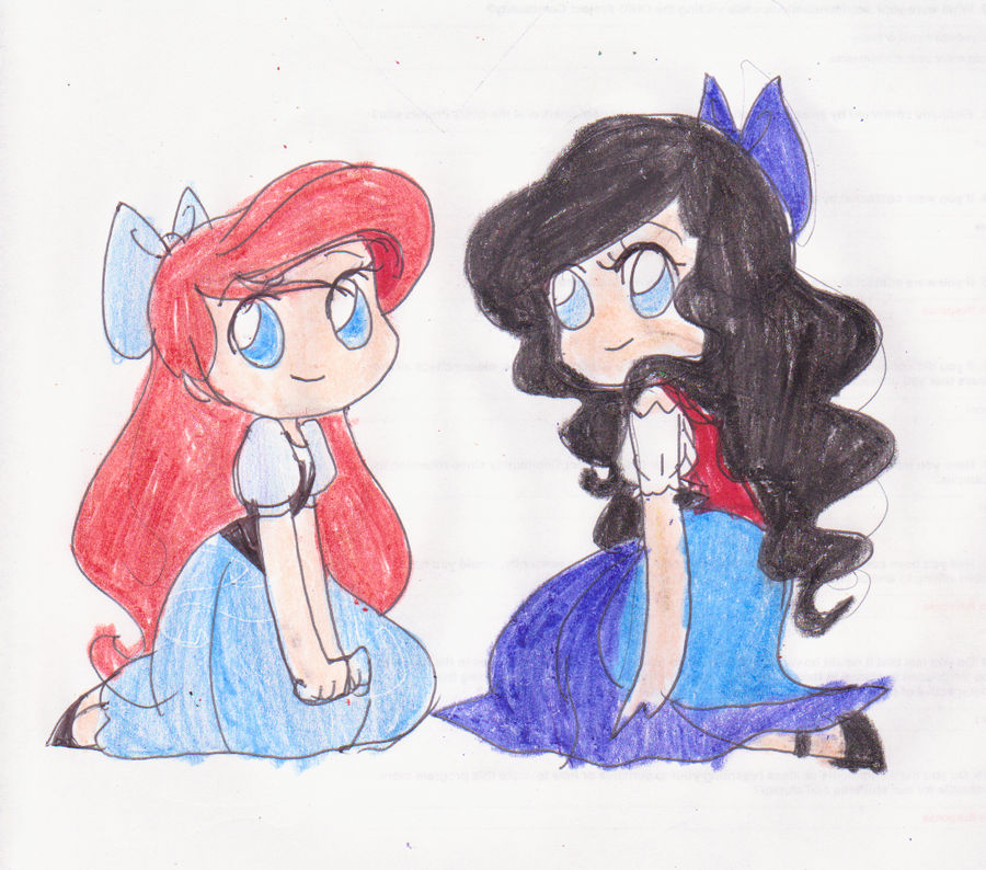 Ariel And Erica By Hatterm97 On Deviantart