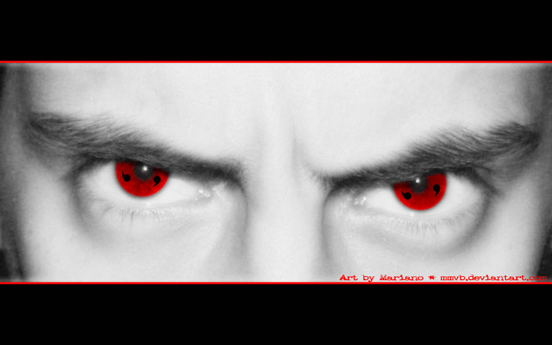 Sharingan Angry BW by MMVB on DeviantArt