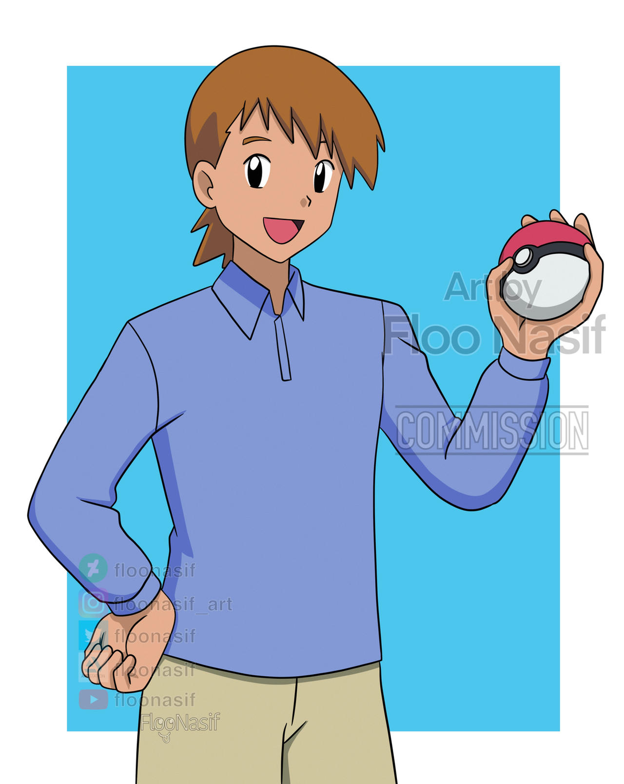 Commission Pokemon By Floonasif On Deviantart