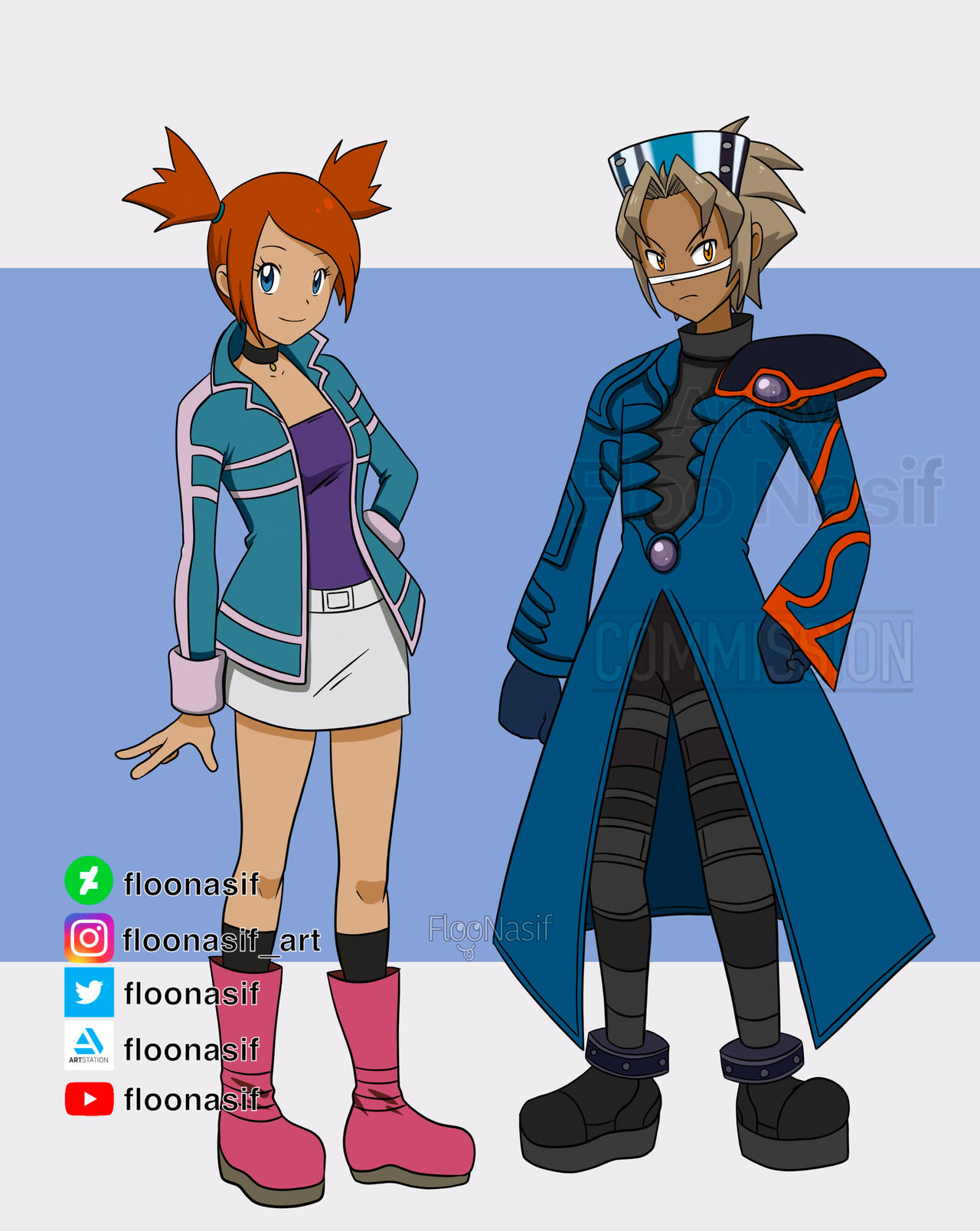 Wess Y Rui Pokemon Colosseum By Floonasif On Deviantart
