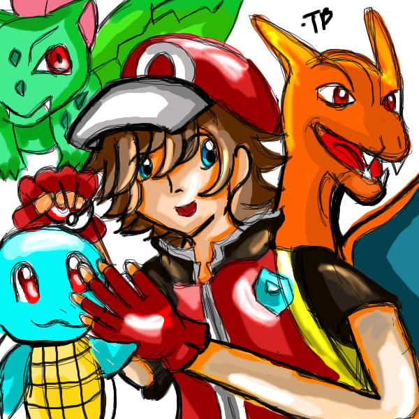 Pokemon Trainer Art Trade By Ssbbfan Club On Deviantart