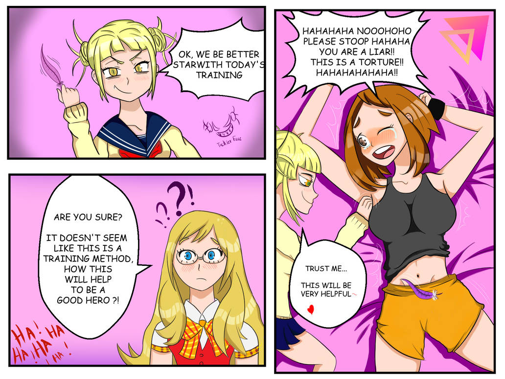 Boku No Hero Tickle Time By Dan 5000 On Deviantart