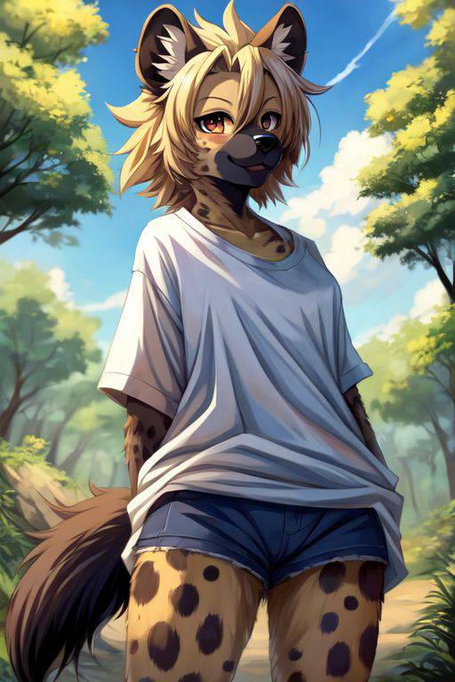 Hyena Girl By Lele721 On Deviantart