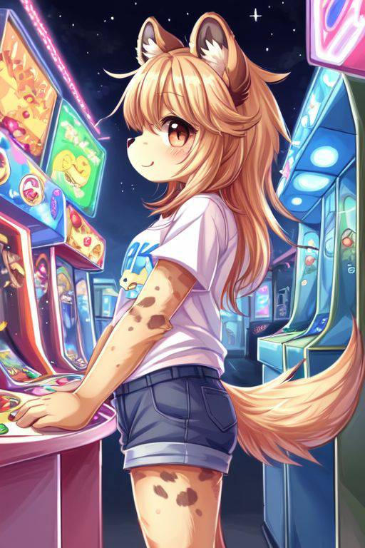 Hyena Girl Arcade 2 By Lele721 On Deviantart