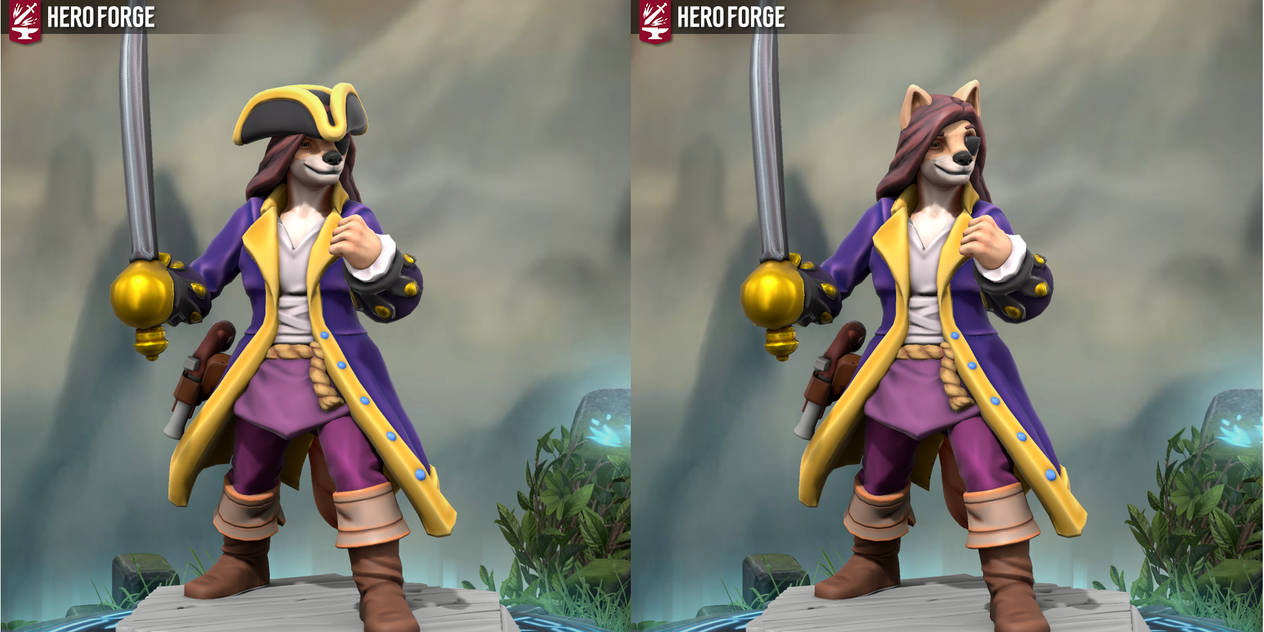 Hero Forge Ella Dorado by bigfootRULES on DeviantArt Hero Forge Ella Dorado by bigfootRULES on DeviantArt