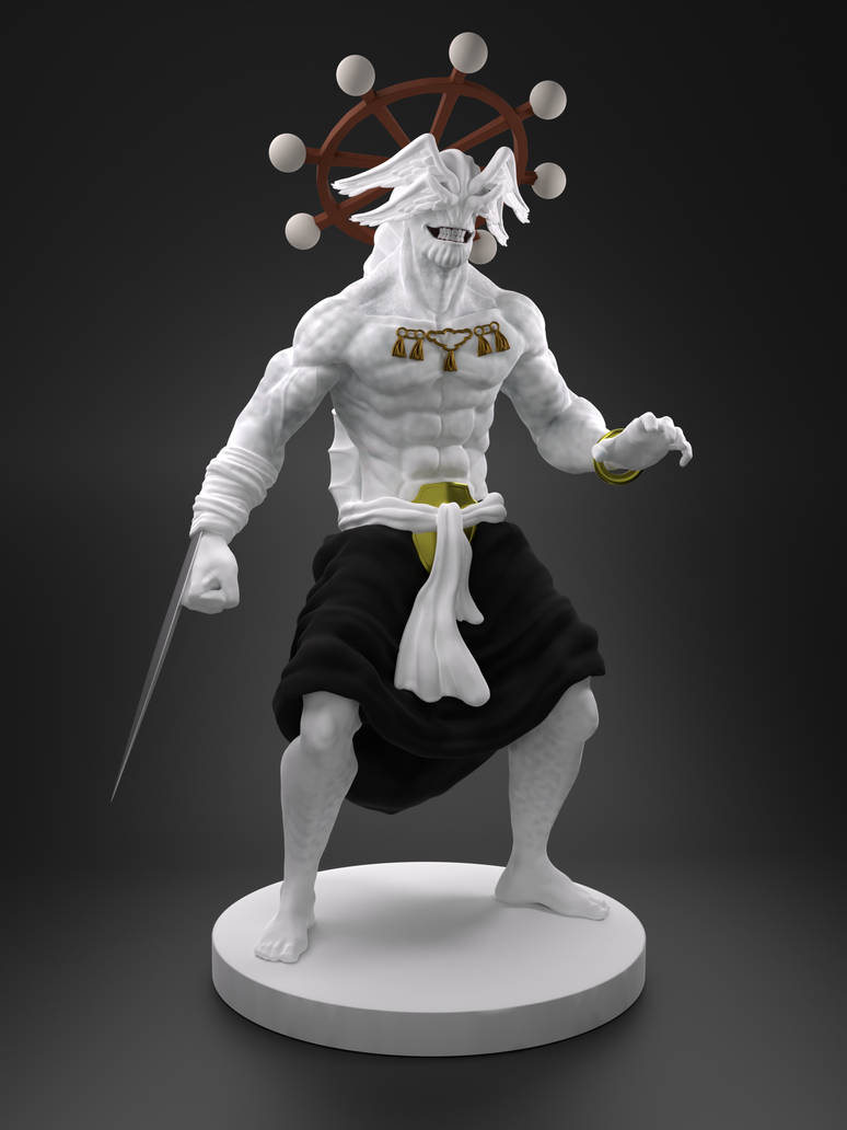 Mahoraga Jujutsu Kaisen By Alexandreribeiroart On Deviantart