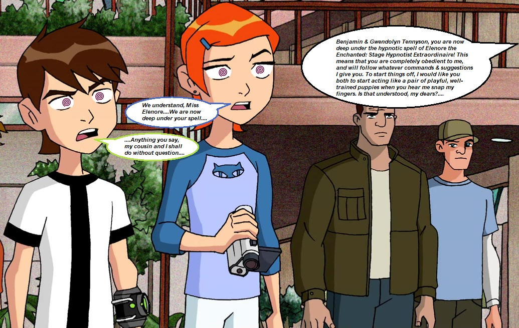 Ben And Gwen Hypnotized By Thomaslover88 On Deviantart