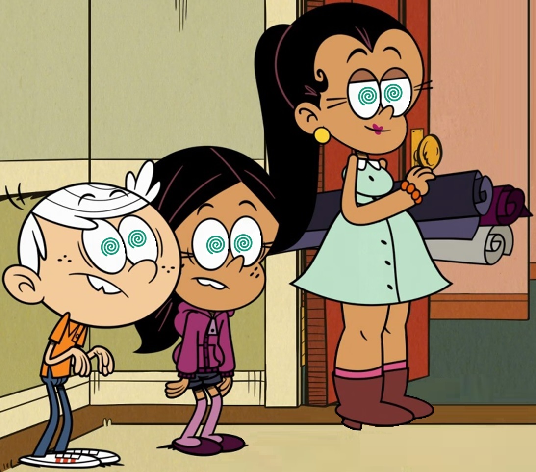 Lincoln Ronnie Anne And Carlota Hypnotized By Thomaslover88 On Deviantart