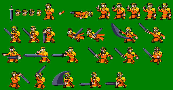 THE KING Sprites by NO-Body-The-Dragon on DeviantArt