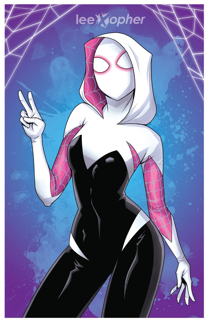 Spider Gwen By Lee Xopher By Leexopher On Deviantart