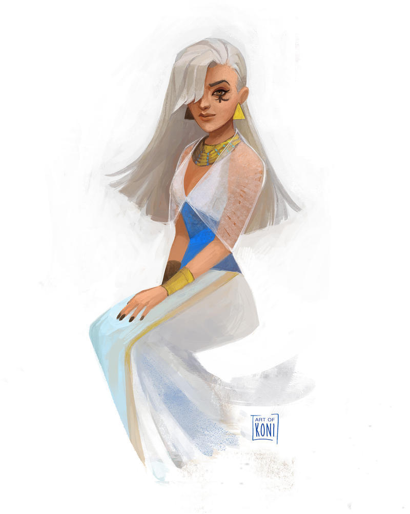 Ana Overwatchs Ladies Project By Koni Art On Deviantart