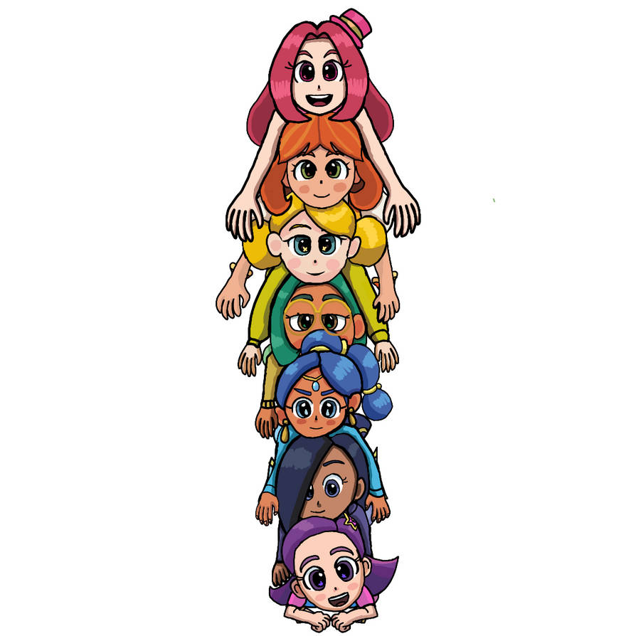 Rainbow Bubble Gem Pile 2 By Galbin32 On Deviantart