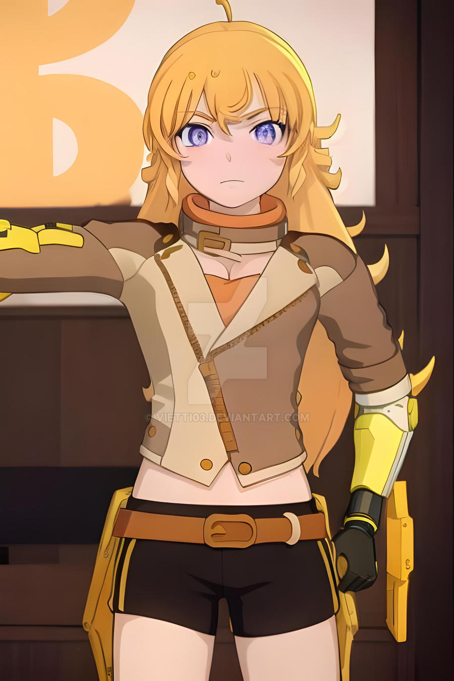 Yang Xiao Long Rwby By Vietti03 On Deviantart