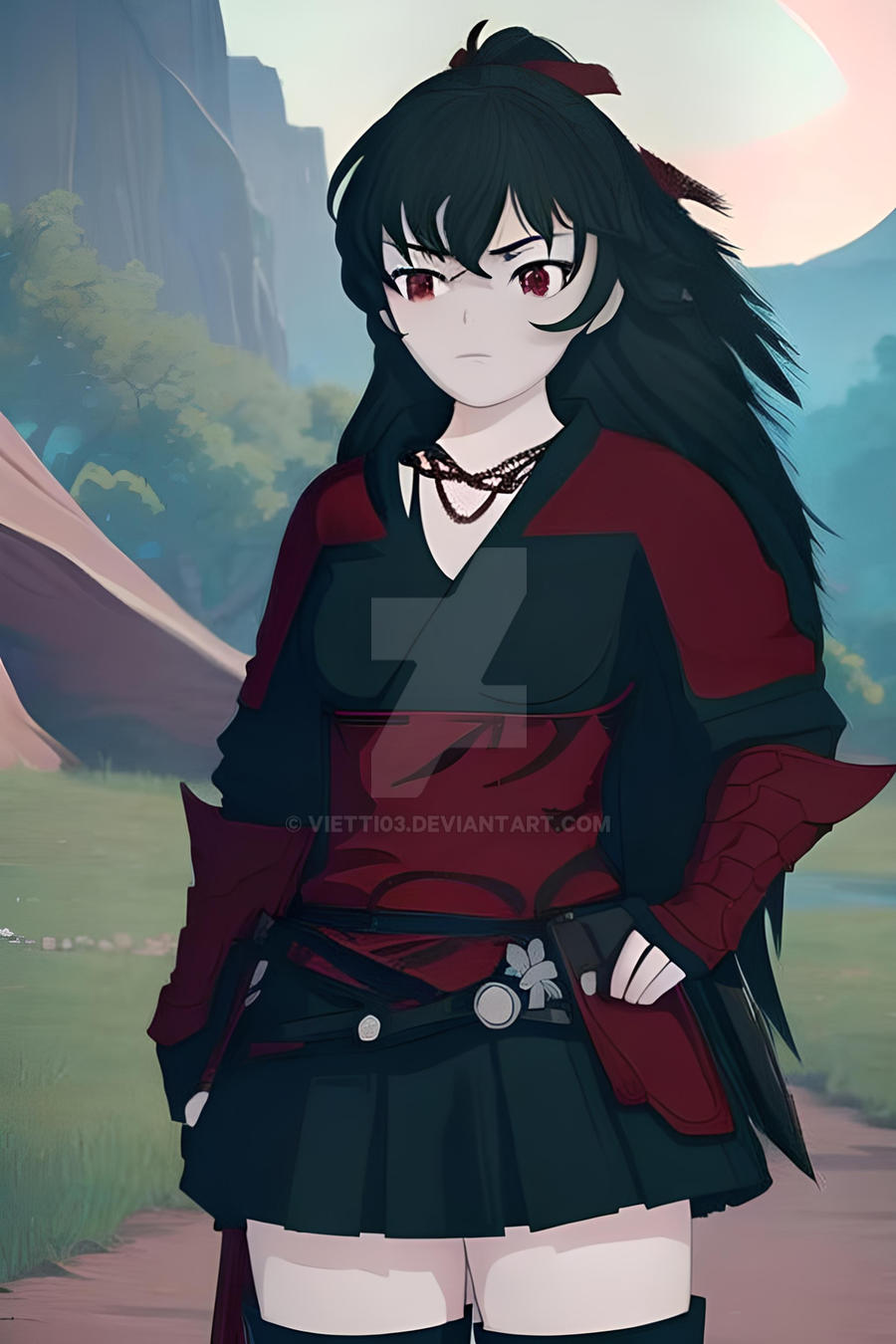 Raven Branwen Rwby By Vietti03 On Deviantart