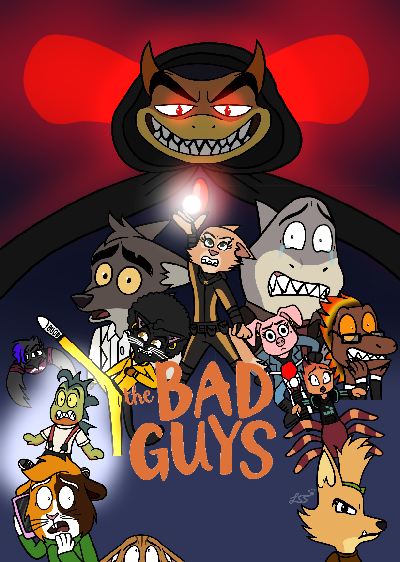 The bad guys arc 2 book cover redraw by LightningSparkleStar on DeviantArt The bad guys arc 2 book cover redraw by LightningSparkleStar on DeviantArt
