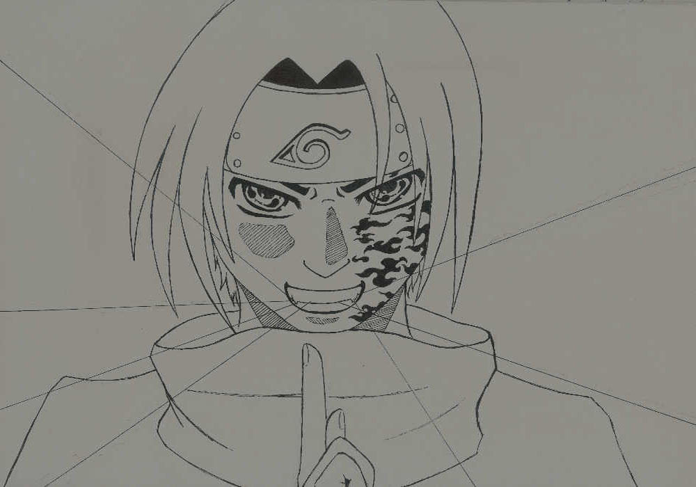 Sasuke: Line Art by fox-tail on DeviantArt