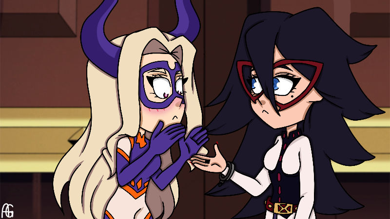 Mt Lady And Midnight By Amitygoddess On Deviantart