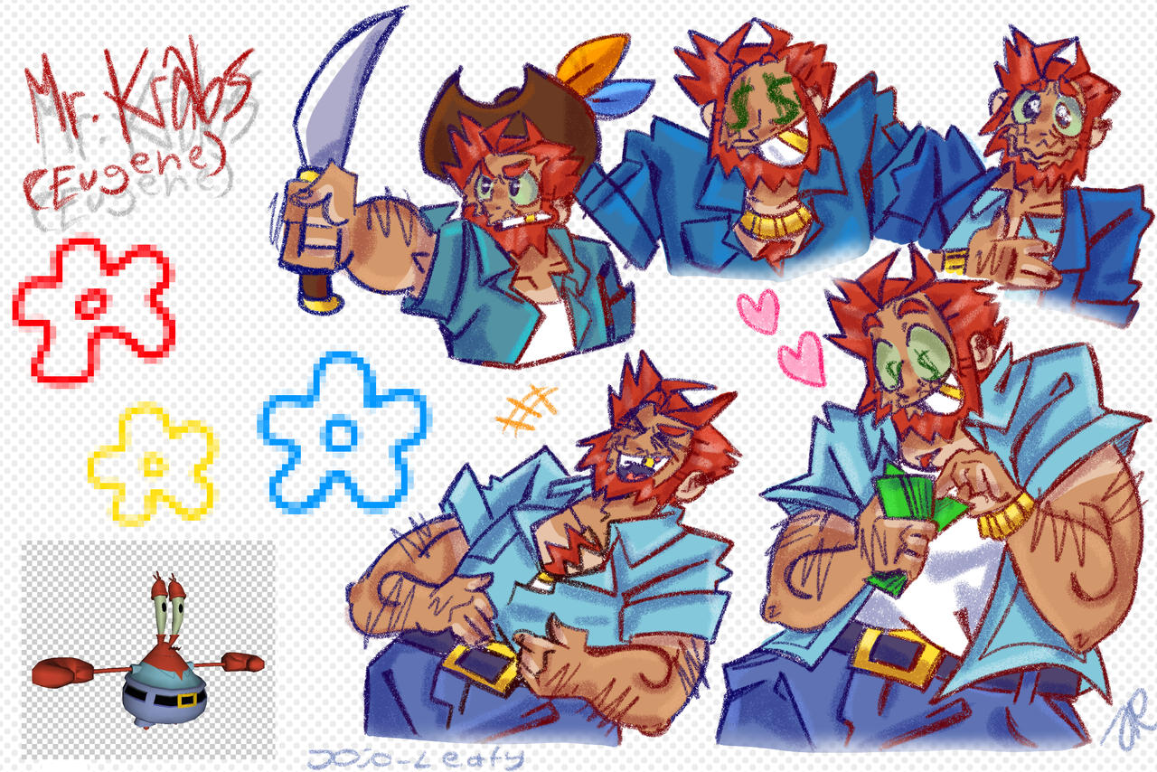 Mr Krabs As Human By Jojoleafy1234 On Deviantart