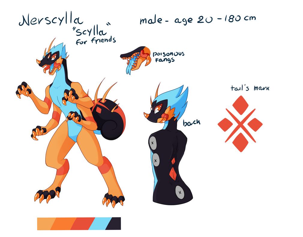 Nerscylla Ref By Starrysky Aloe On Deviantart
