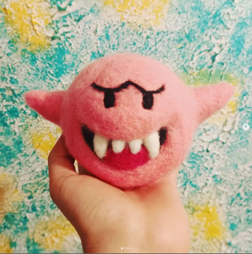 Pink Boo By Ndlfelterofvideogame On Deviantart