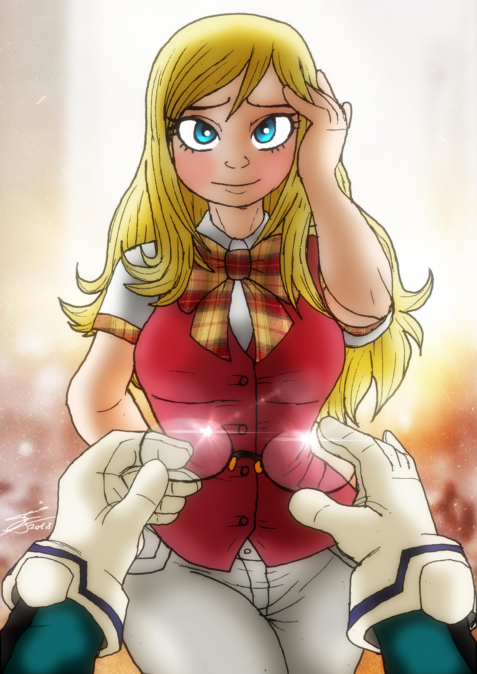 My Hero Academia Two Heroes Melissa Shield By Bluewolfartista On Deviantart