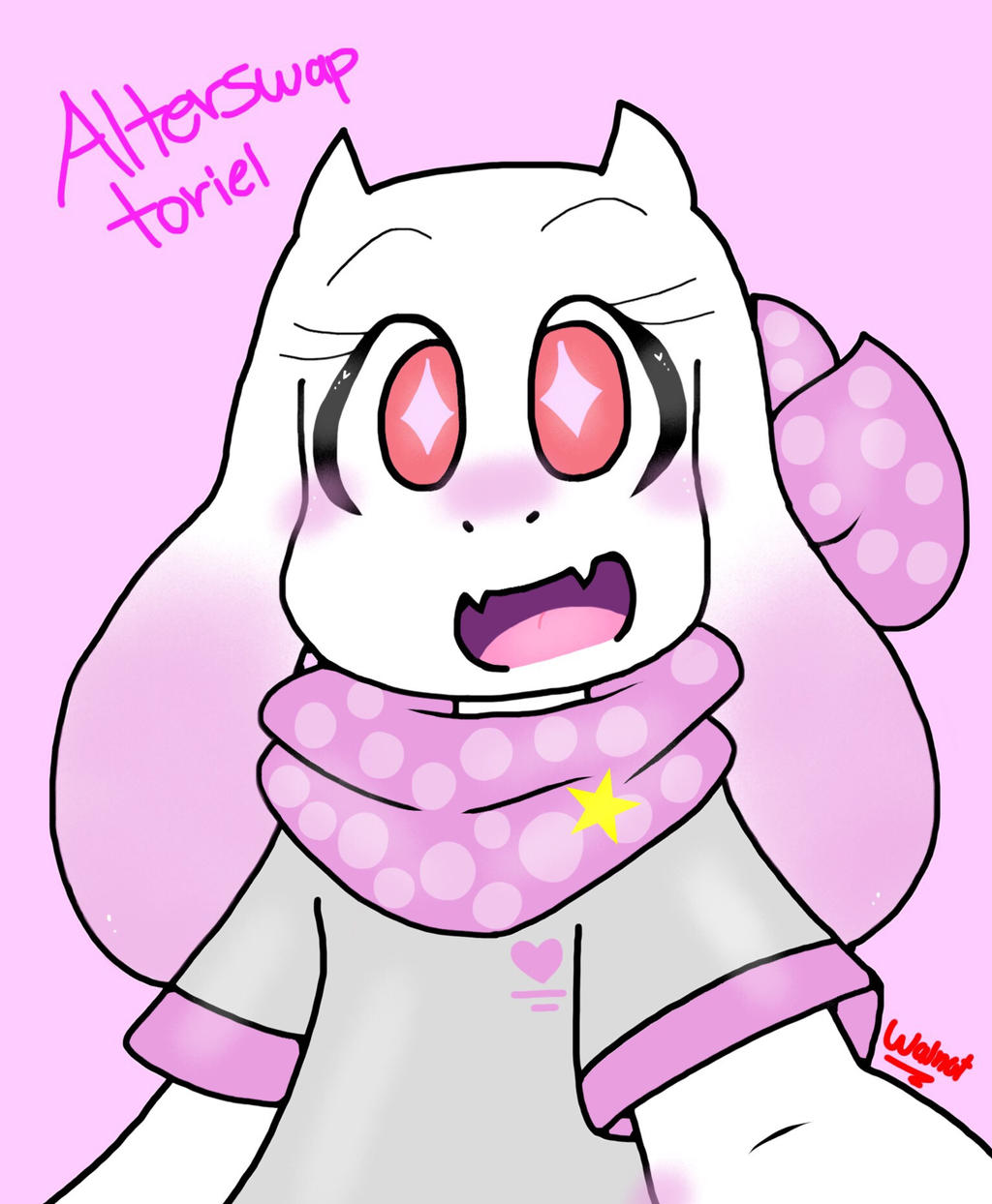 Alterswap Toriel By Walnutbanana On Deviantart