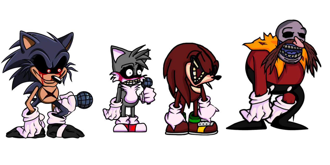 Fnf Triple Trouble But They Are In Sonic Pc Port By Azzy109 On Deviantart