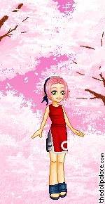 Pixel Sakura Haruno by pinkkitten100 on DeviantArt