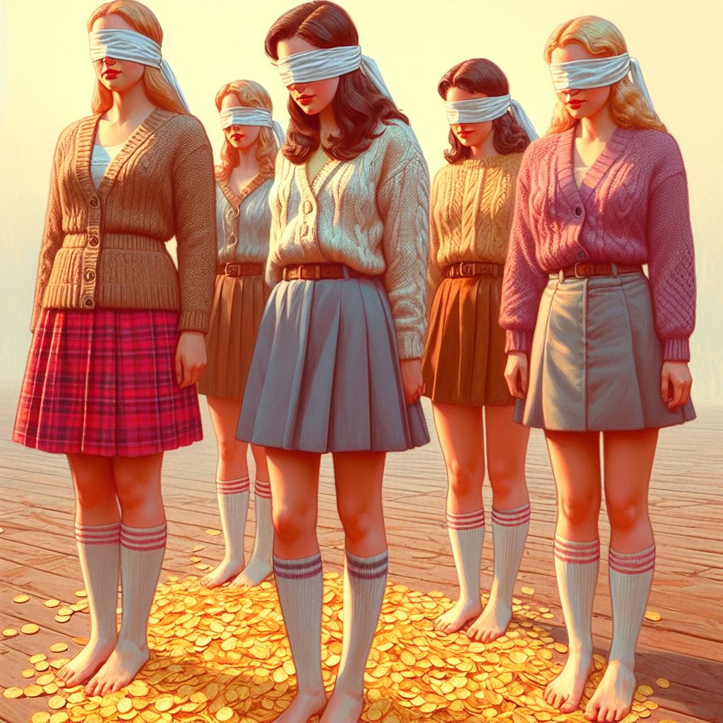 Women Blindfolded At Sorority Initiation Test By Andrevm99 On Deviantart