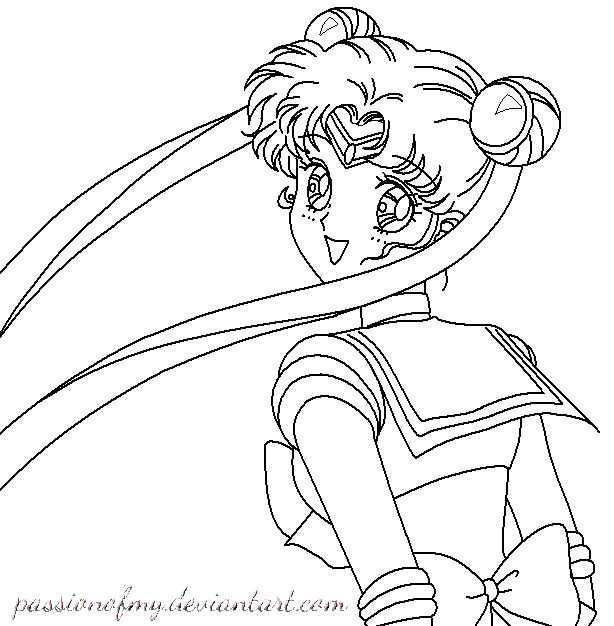 Lineart Sailor Moon Passionofmy By Passionofmy On Deviantart