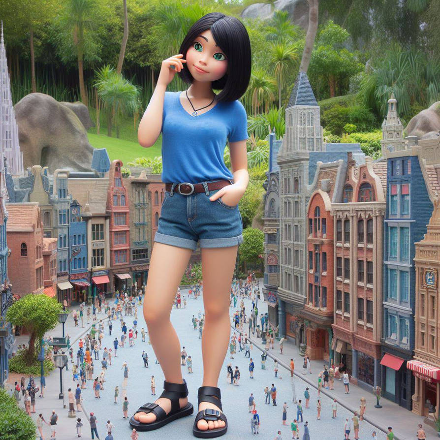 Giantess Or Small Town By Adrianazo On Deviantart