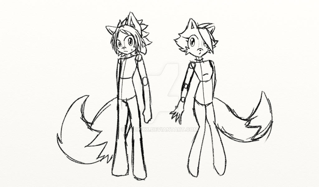 How I Draw Sonic Bodies By Badpixx On Deviantart