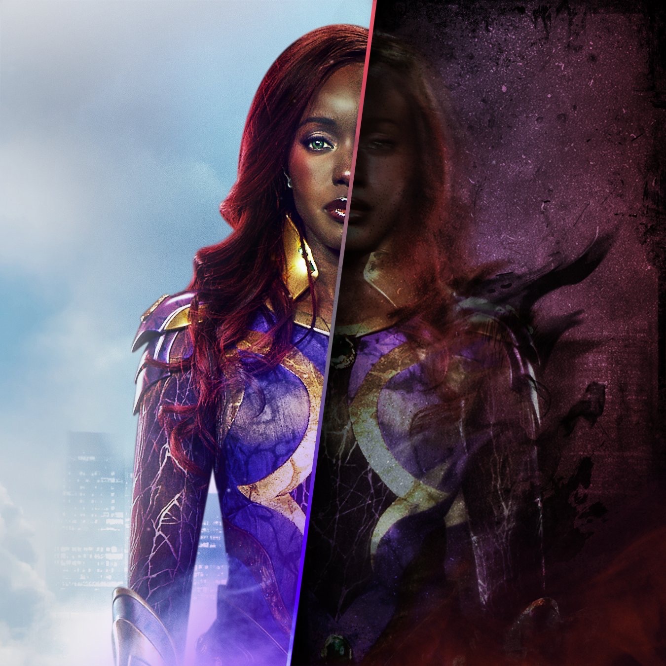 Anna Diop As Koriandr Kory Anders Starfire By Kingtchalla Dynasty On