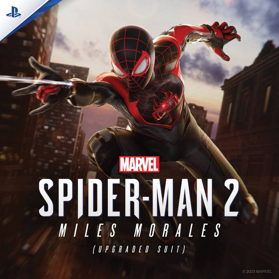 Marvels Spider-man 2 Miles Morales Poster By Kingtchalla-dynasty On
