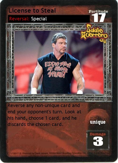 License to Steal by carlscustomcards on DeviantArt