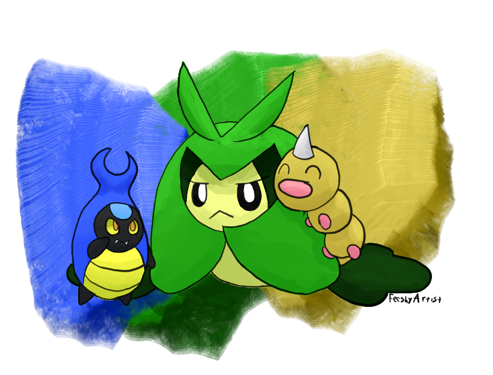 Bug Pokemon~ By Feeshyartist On Deviantart