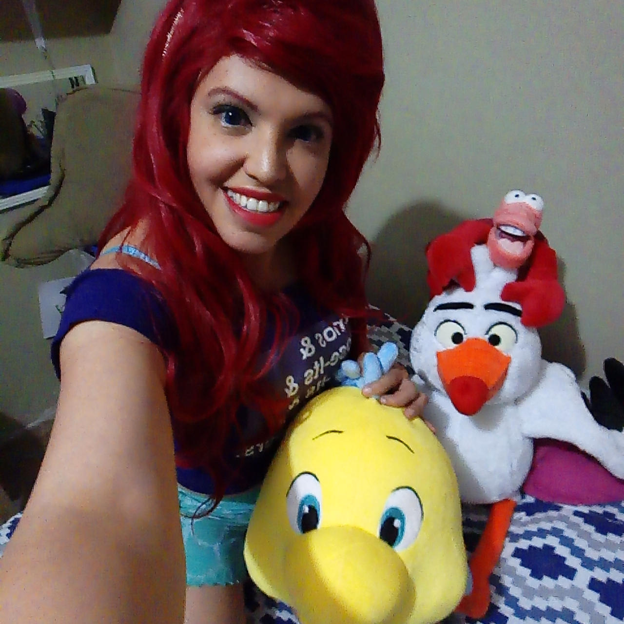 Ariel Flounder Sebastian And Scuttle By Sabrina200415 On Deviantart