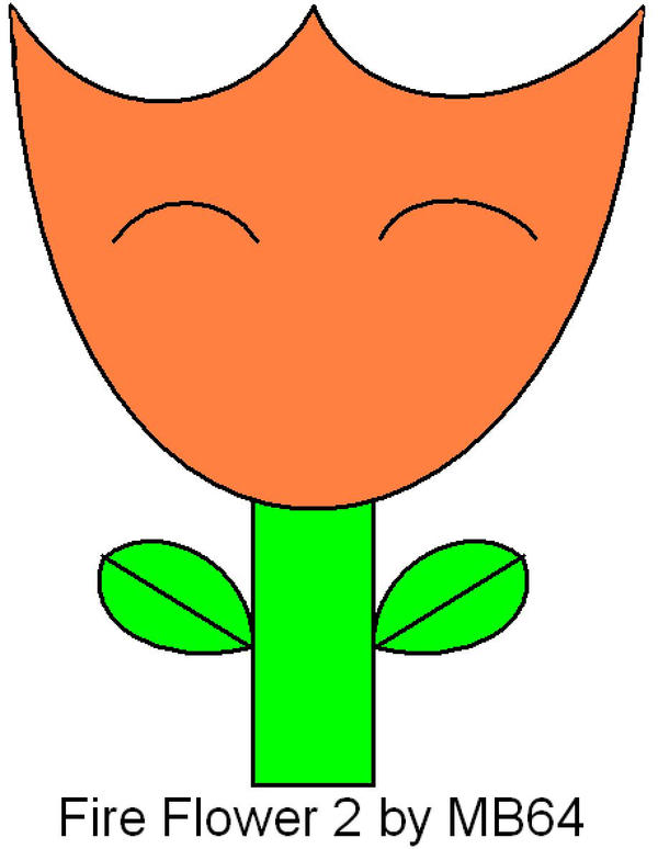 Fire Flower 2 by MarioBlade64 on DeviantArt