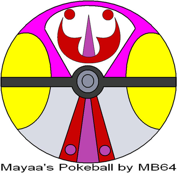 Mayaa's Pokeball by MarioBlade64 on DeviantArt